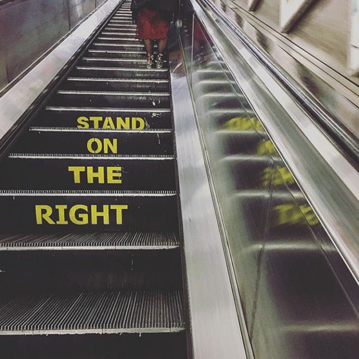 Stand on the Right – Rules for riding the London Tube