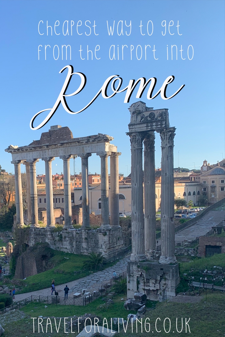 How to get from the airport to Rome