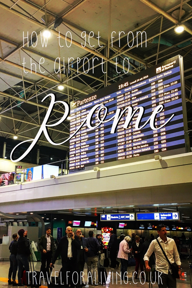 How to get from the airport to Rome