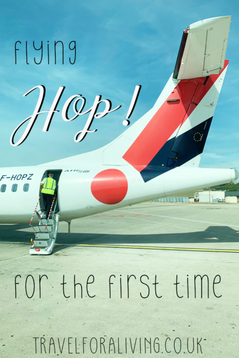 My experience flying Hop! for the first time