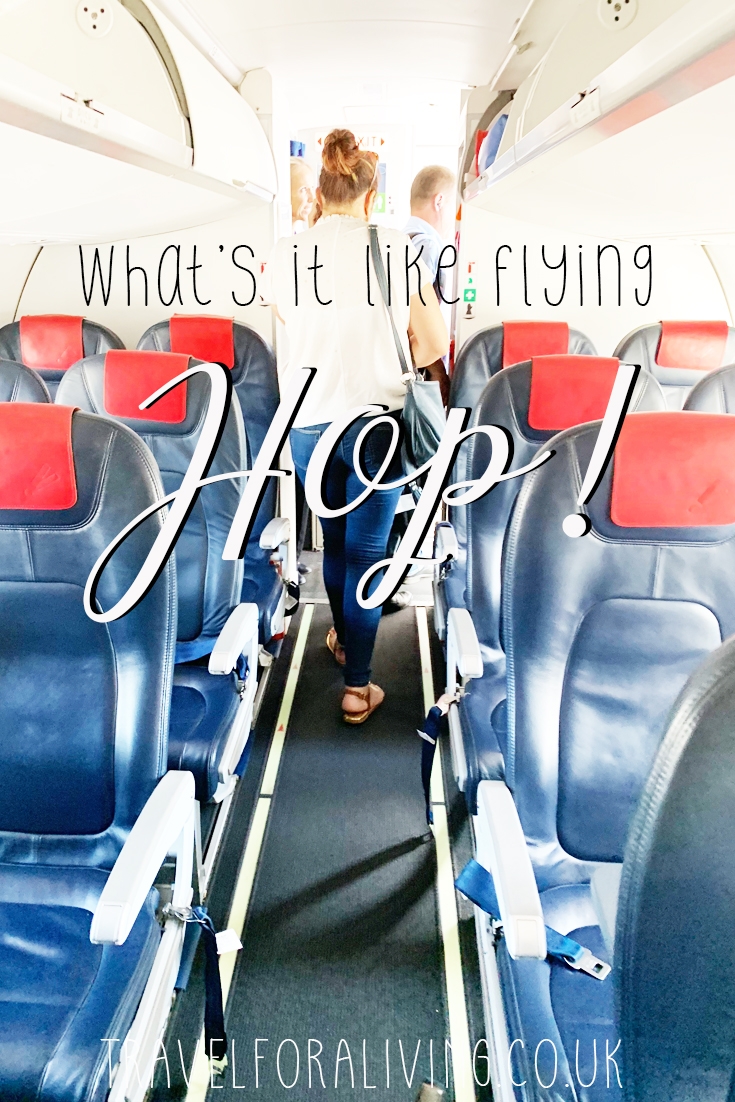 My experience flying Hop! for the first time