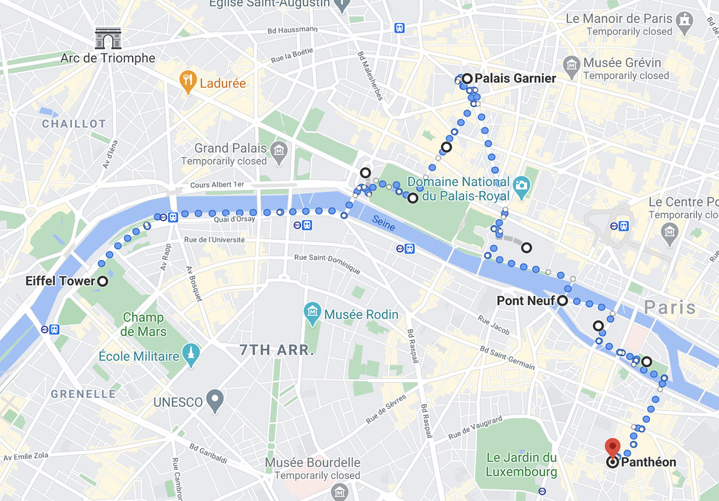 Best of Paris in two hours – a walking tour through Paris