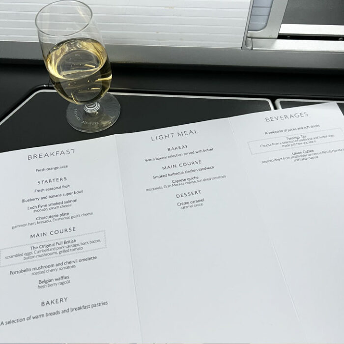 My experience flying BA Business Class